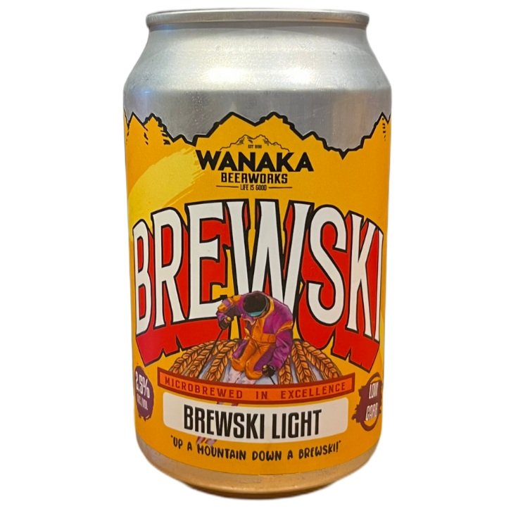 Brewski Light Low Alcohol Pilsner – Wanaka Beerworks